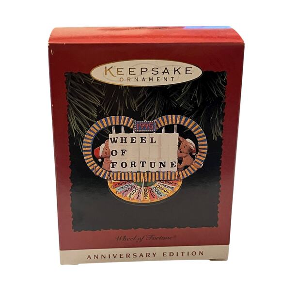 Hallmark | Holiday | Vintage Hallmark Keepsake Wheel Of Fortune 2th ...